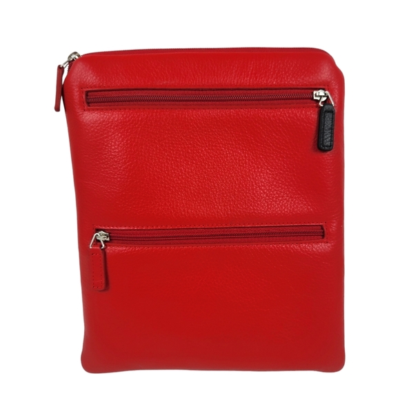 Levenger | Accessories | Levenger Ipad Tablet Red Leather Padded Carry ...